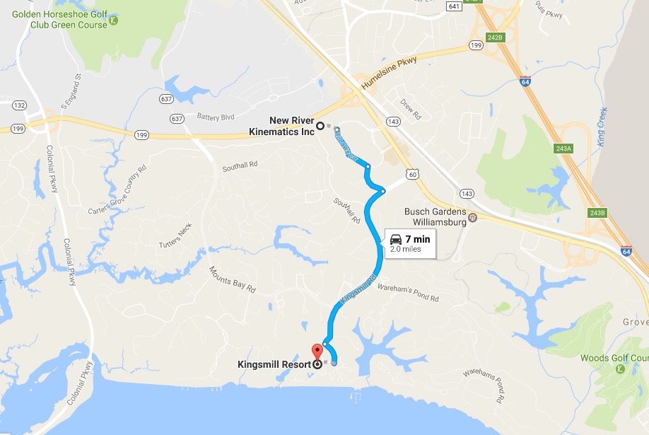 2017 SA User Conference | New River Kinematics